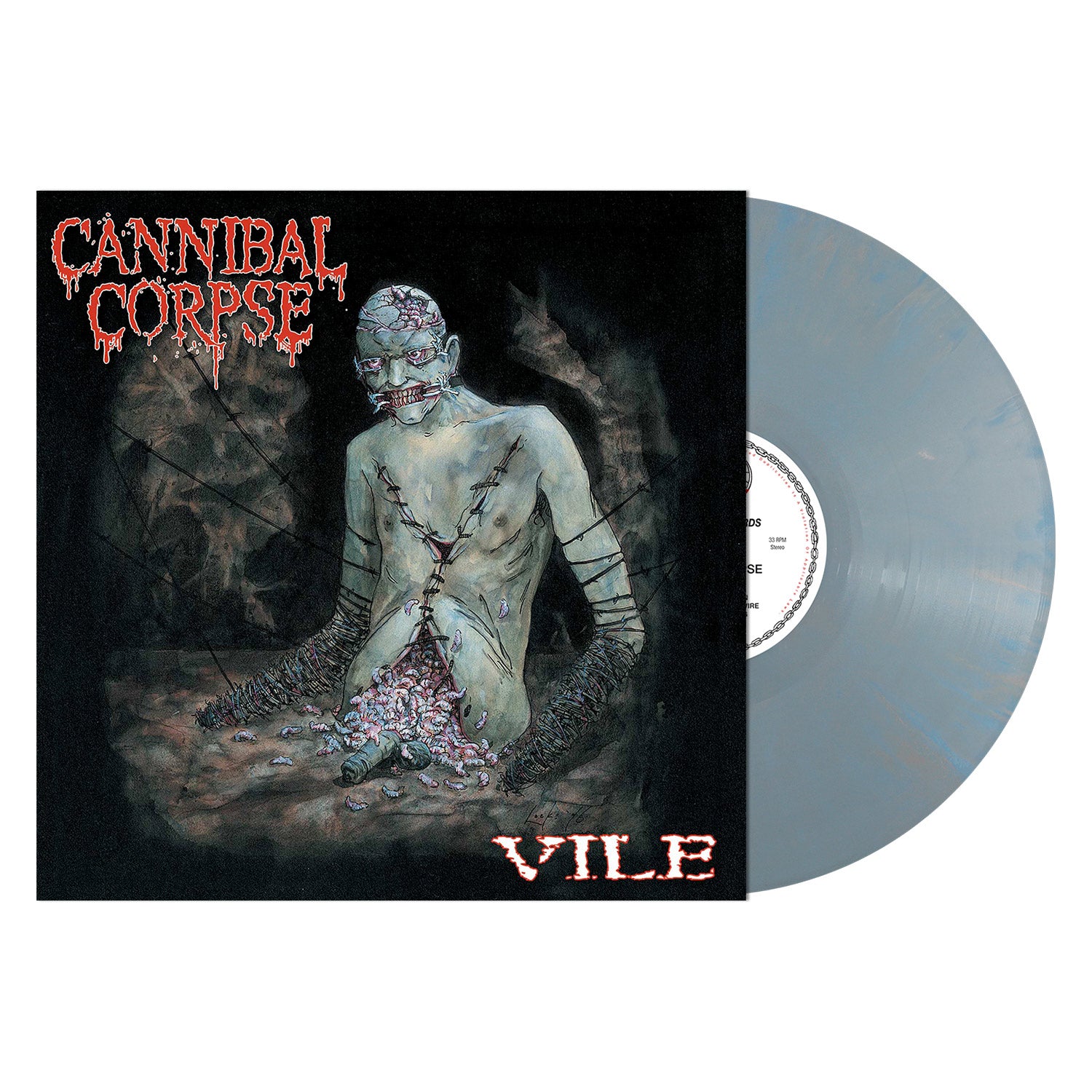 Cannibal Corpse "Vile (Blue Marbled Vinyl)" 12"