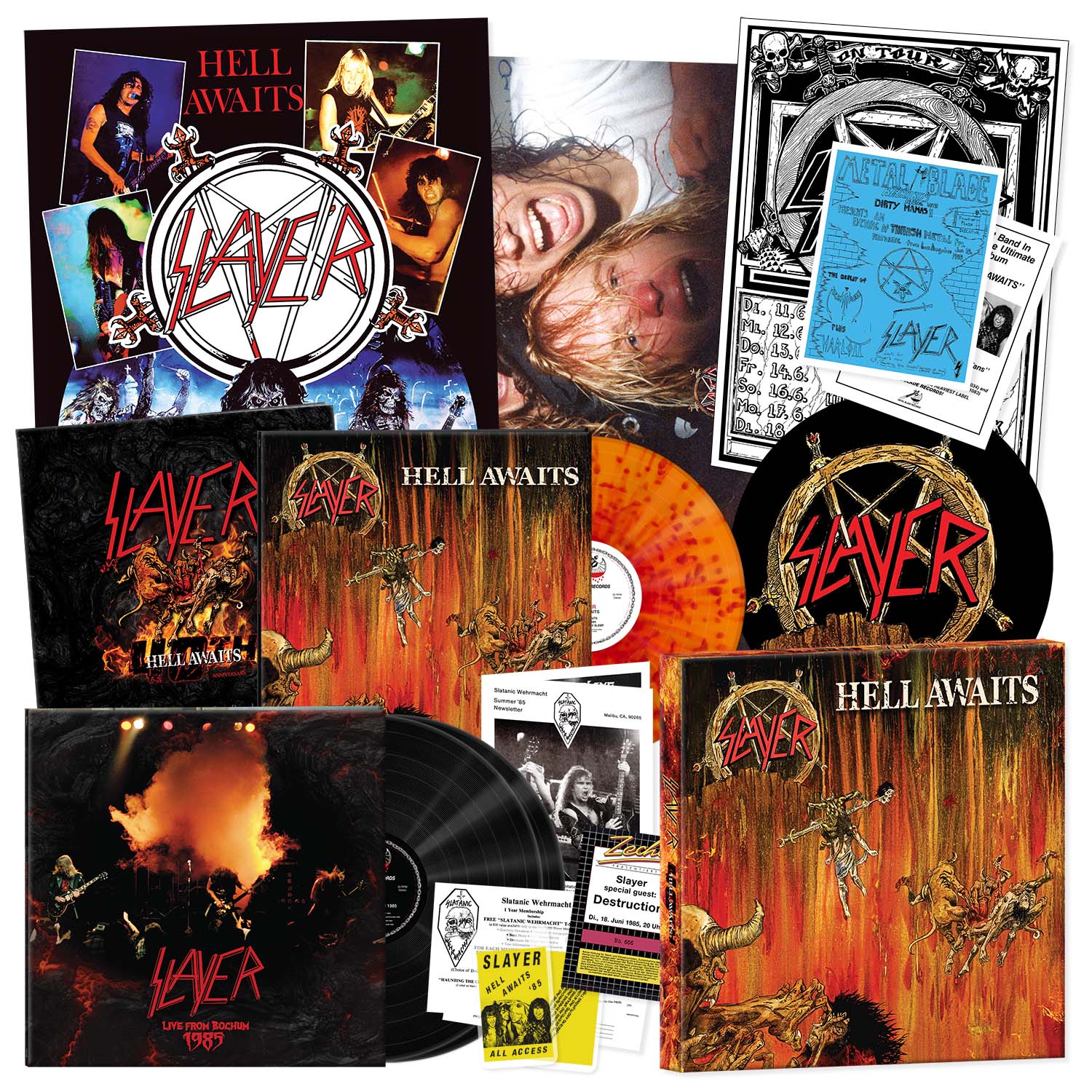 Slayer "Hell Awaits (40th Anniversary Edition - Vinyl Box Set)" 3x12"