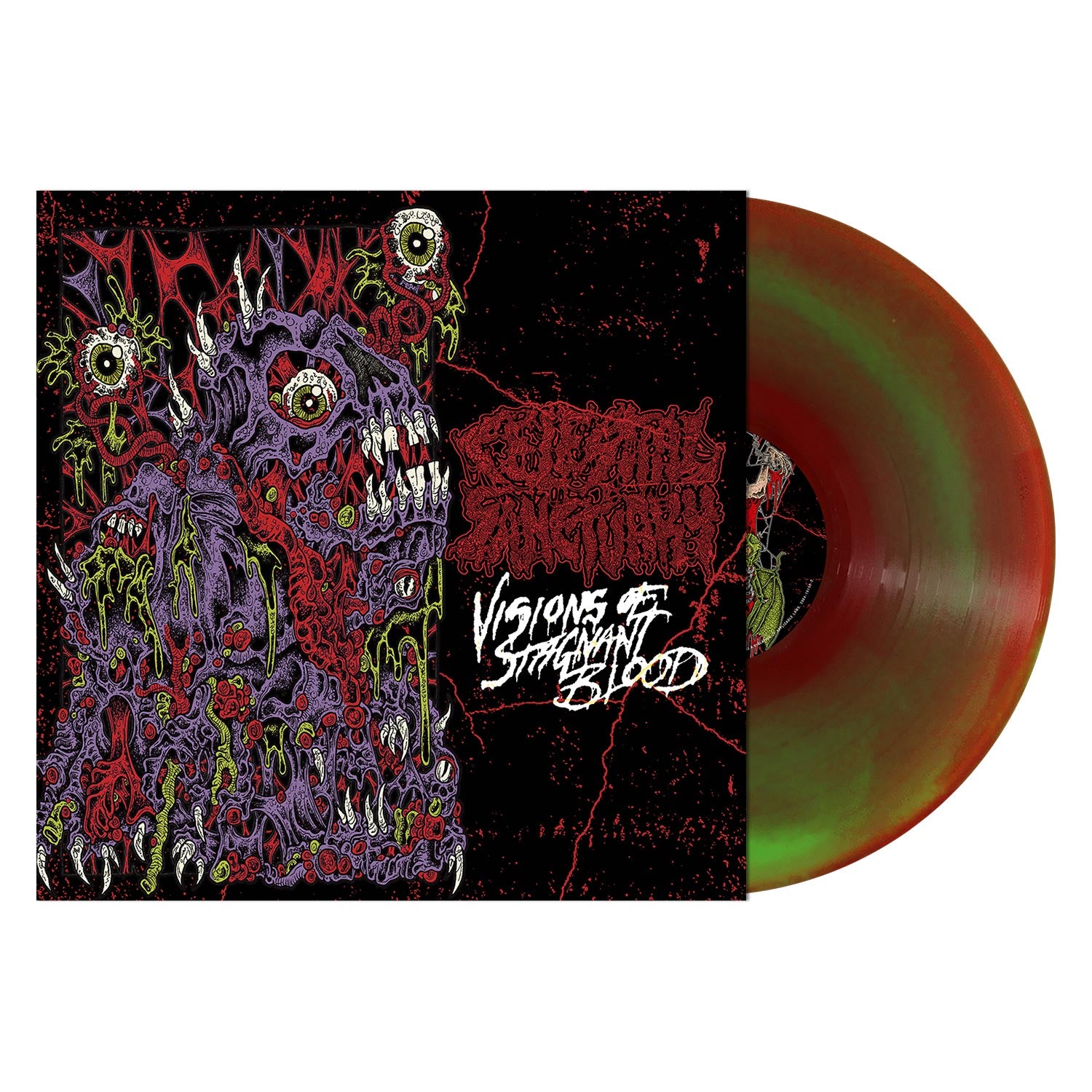Celestial Sanctuary "Visions of Stagnant Blood (Rotten Scab Vinyl)" 12