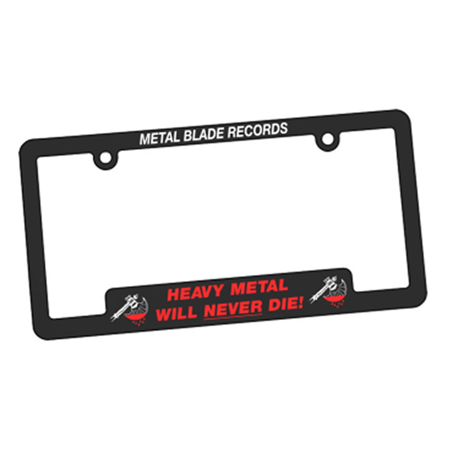 Metal Blade Records "Axe Logo (License Plate Frame)"