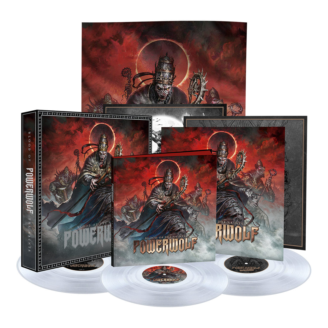 Powerwolf "Blood of the Saints (10th Anniversary Edition - 3LP Box Set
